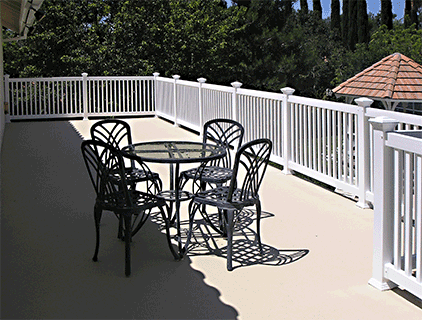 Porch, Balcony Railings 2 - Vinyl Fence Depot